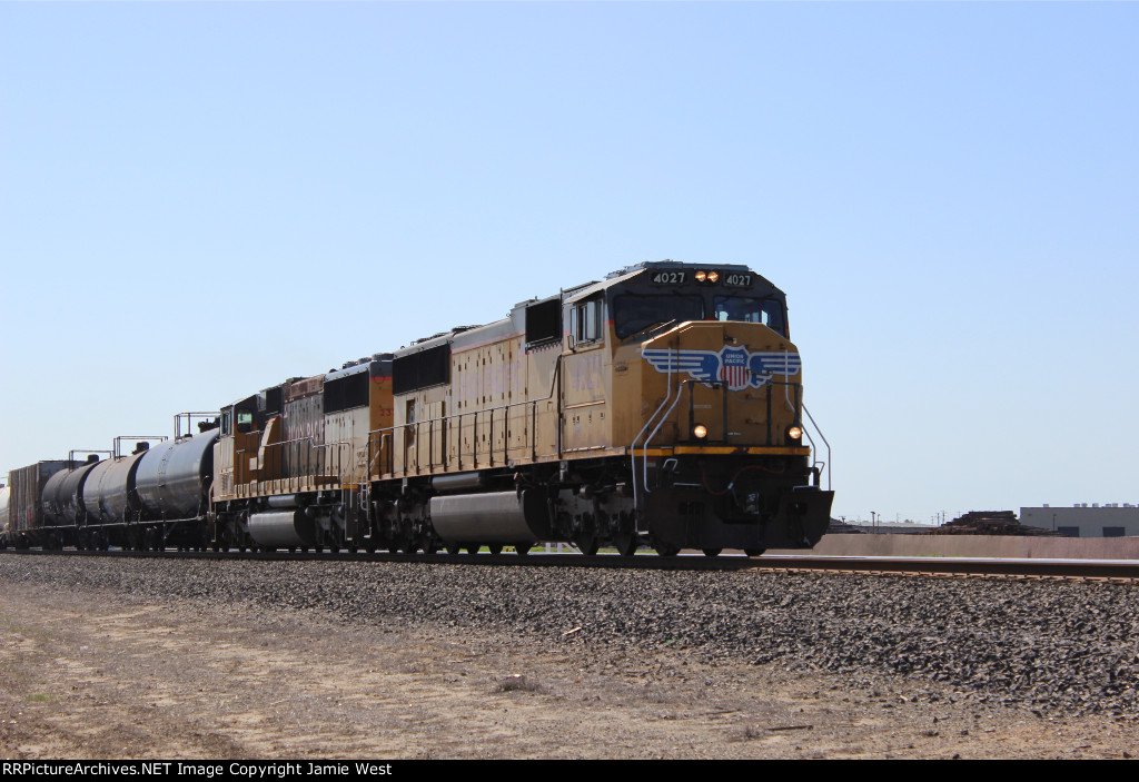 UP Manifest in McClellan